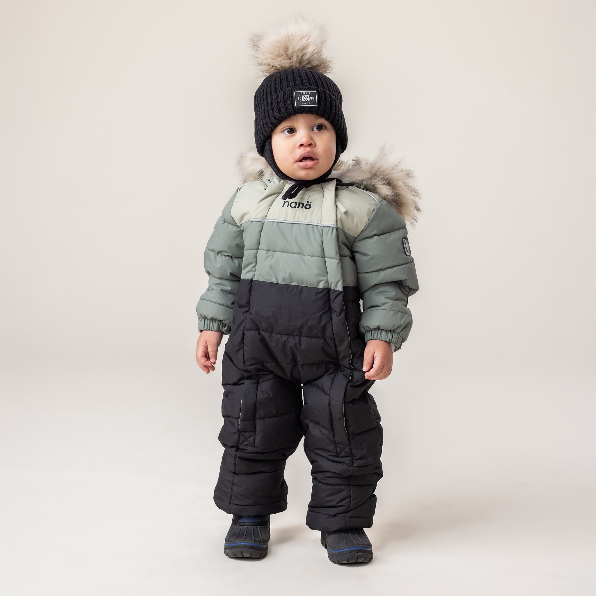 NANO HIVER 25 HABIT DE NEIGE UNE PIÈCE SAMUEL VERT – Boutique Madijade