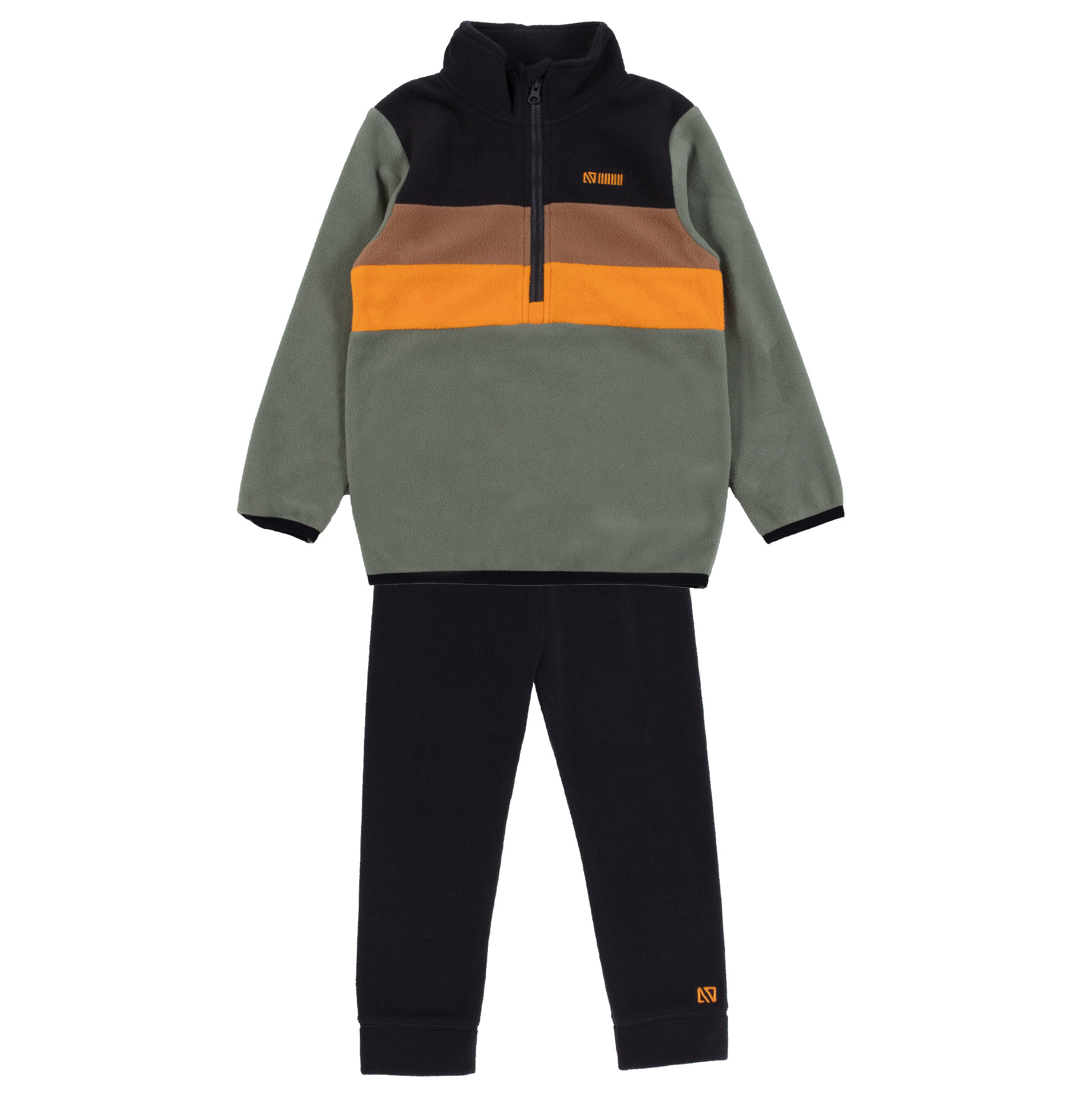 NANO AUTOMNE/HIVER 25 ENSEMBLE DE MICROPOLAIRE VERT – Boutique Madijade
