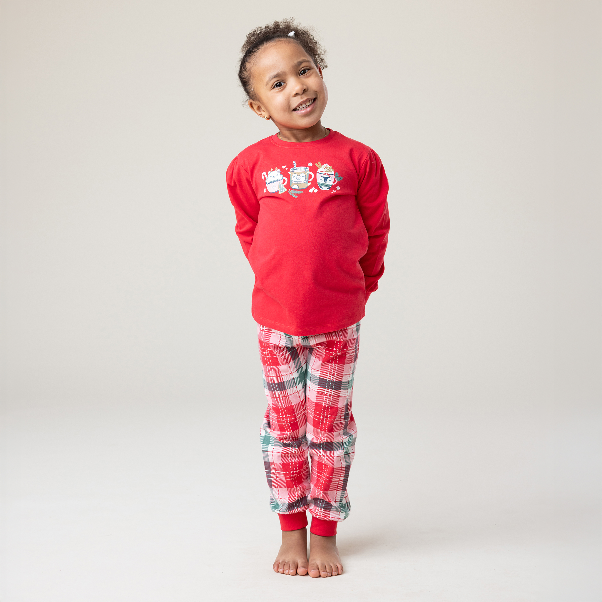 NANO NOEL 25 PYJAMA ROUGE ANIMAUX – Boutique Madijade